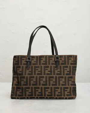 FWRD RENEW Fendi Zucca Tote Bag
