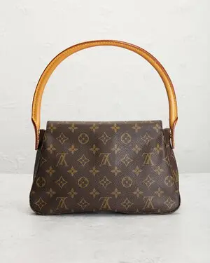 FWRD RENEW Louis Vuitton Monogram Mini Looping Shoulder Bag