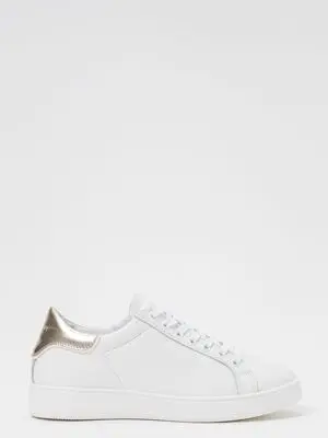 TWINSET Grained Leather Sneakers - White 1