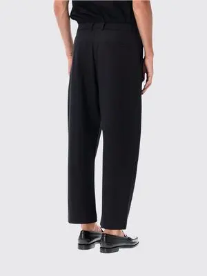 Studio Nicholson Tuck Pleated Wide-leg Trousers In Cotton With Welt Pockets
