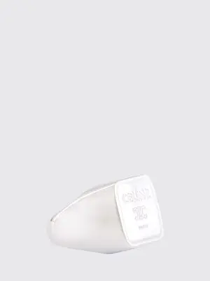 Celine Finish Brass Ring With Engraved Triomphe Logo