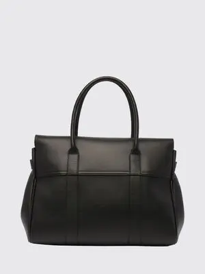 Mulberry Bayswater Handbag In Grained Calf Leather With Turn-lock Closure