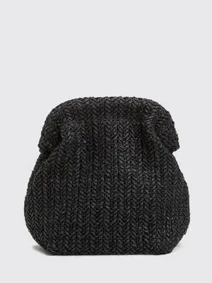 TWINSET Crochet Raffia Pouch