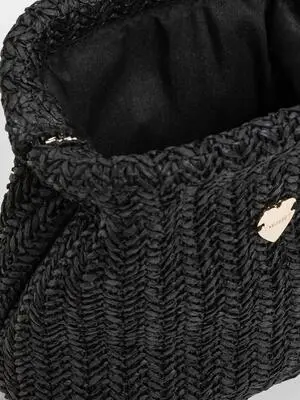 TWINSET Crochet Raffia Pouch