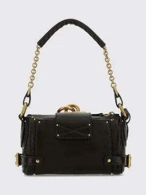 Chloé Paddington Grained Leather Mini Shoulder Bag With Padlock