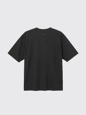 HTC LOS ANGELES Relaxed Fit Slogan Print Cotton T-shirt