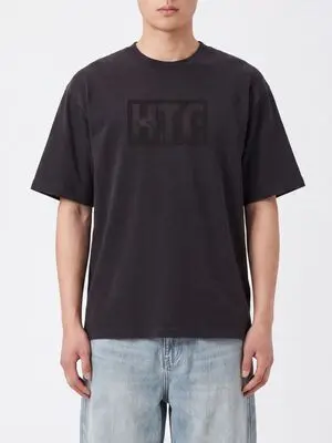 HTC LOS ANGELES Relaxed Fit Tone-on-tone Logo Cotton T-shirt