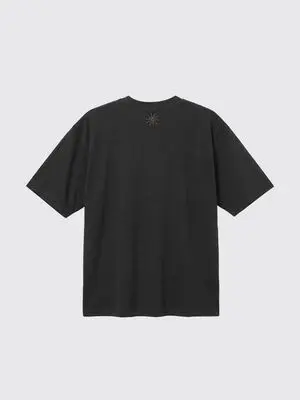 HTC LOS ANGELES Relaxed Fit Tone-on-tone Logo Cotton T-shirt