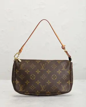 FWRD RENEW Louis Vuitton Monogram Pochette Accessoires Shoulder Bag - Brown