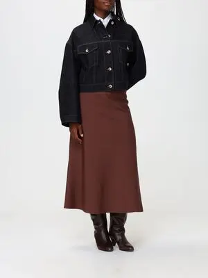 Brunello Cucinelli Cropped Relaxed-fit Denim Jacket In Cotton