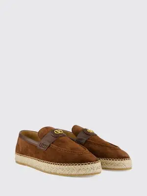 Valentino Garavani Suede Espadrilles With Vlogo Signature Plaque