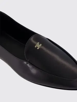 Celine Loafers In Nappa Leather With Triomphe Logo Detail