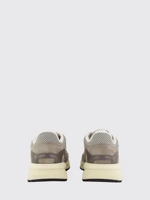 Celine Low Top Sneakers In Mesh And Suede With Monogram Pattern - Beige