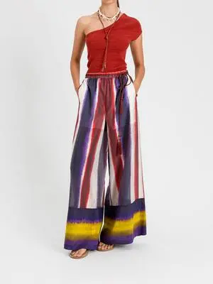 TWINSET Cotton Blend One-shoulder Top