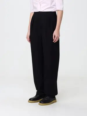 JIL SANDER Pointed Collar Short-sleeve Cotton Poplin Shirt