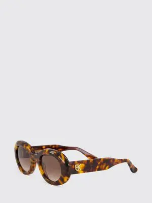 EMMANUELLE KHANH Queen Cat-eye Tortoiseshell Acetate Sunglasses - Brown