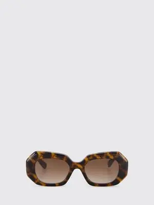 EMMANUELLE KHANH Dixie Rectangular Tortoiseshell Acetate Sunglasses