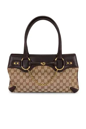 Gucci Horsebit Tote Bag - Brown