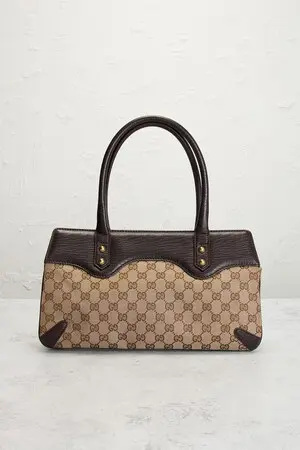 Gucci Horsebit Tote Bag - Brown