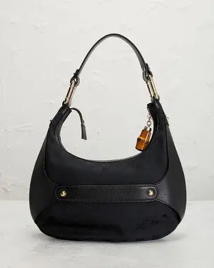 FWRD RENEW Gucci Bamboo Horsebit Hobo Bag