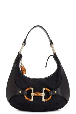 Gucci Bamboo Horsebit Hobo Bag
