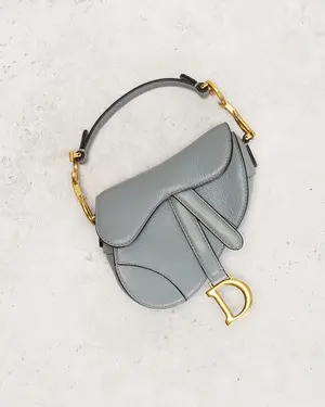 FWRD RENEW Dior Micro Saddle Bag