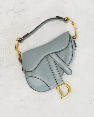 FWRD RENEW Dior Micro Saddle Bag