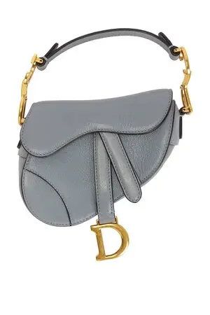 Dior Micro Saddle Bag - Blue