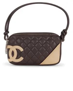 FWRD RENEW Chanel Calfskin Cambon Pochette Shoulder Bag