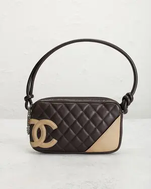 FWRD RENEW Chanel Calfskin Cambon Pochette Shoulder Bag