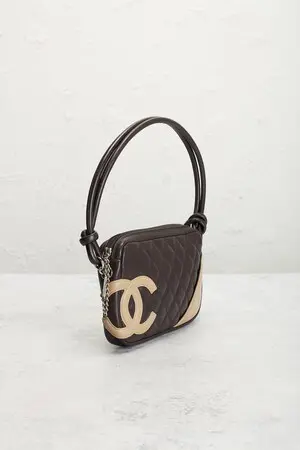 FWRD RENEW Chanel Calfskin Cambon Pochette Shoulder Bag