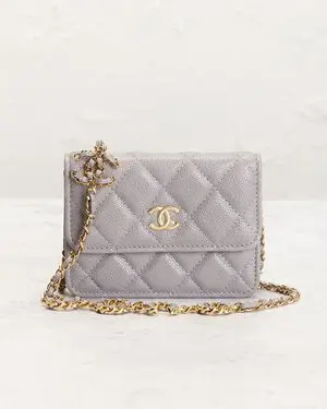 FWRD RENEW Chanel Caviar Mini Miss Coco Clutch