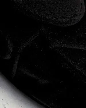 FWRD RENEW Dior Velvet Mini Saddle Bag - Black