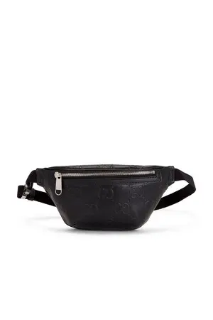 Gucci Perforated Belt Bag - Black