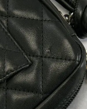 FWRD RENEW Chanel Calfskin Cambon Ligne Pochette Shoulder Bag - Black