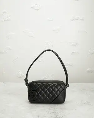 FWRD RENEW Chanel Calfskin Cambon Ligne Pochette Shoulder Bag