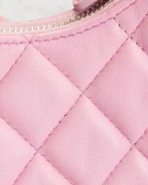 FWRD RENEW Chanel Lambskin Mini Hobo Bag - Pink