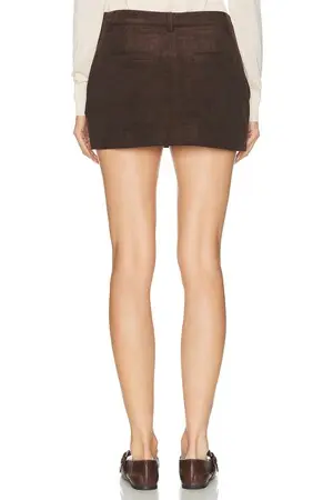SEROYA Valkiria Skirt In Brown