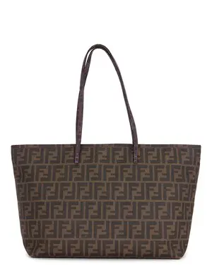 FWRD RENEW Fendi Zucca Roll Tote Bag