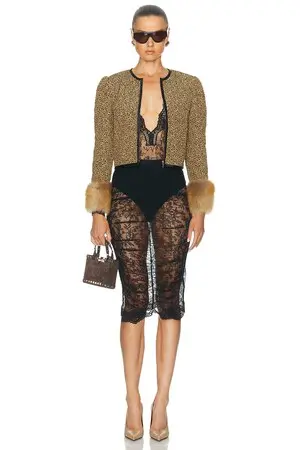 Valentino Garavani Crepe De Chine Jacket