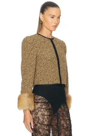 Valentino Garavani Crepe De Chine Jacket