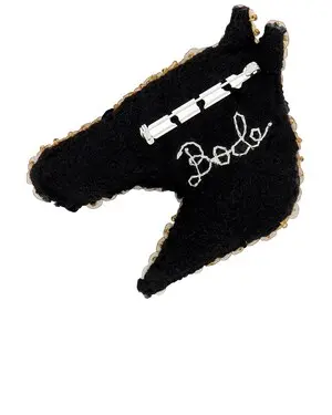 BODE Sequin Pony Brooch