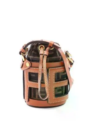 Fendi 2010s Zucca Bucket Bag