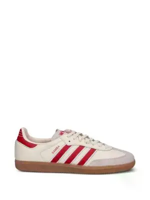 Adidas Samba Leather Sneakers - White