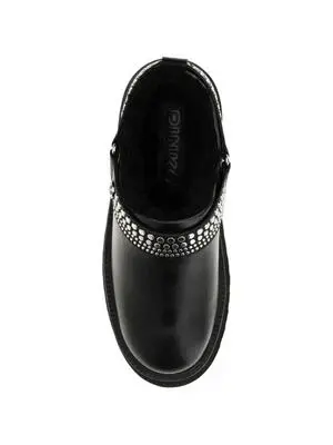 Pinko Martina Brushed Leather Ankle Boots