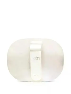 MAISON MARGIELA Engraved Buckle-motif Brooch - Silver