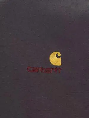 Carhartt Work In Progress American Script Logo-embroidered Sweatshirt