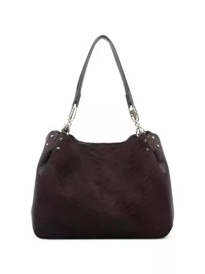 Liu Jo Chevron-quilted Tassel Tote Bag