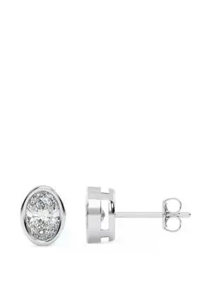Diamond Essentials Diamond Bezel Earrings