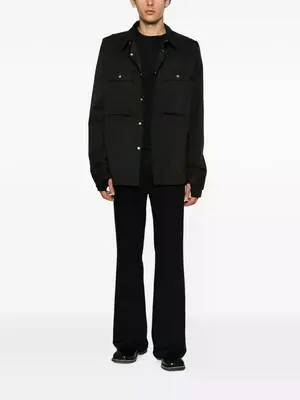 THOM KROM Flap-pocket Long-sleeve Shirt - Black